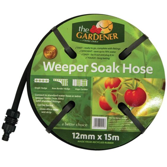 The Gardener Weeping Soak Hose with Fittings - Primehort - Smarter Growing